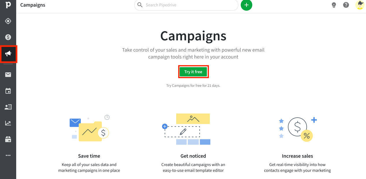 Campaigns: subscription and billing - Knowledge Base | Pipedrive